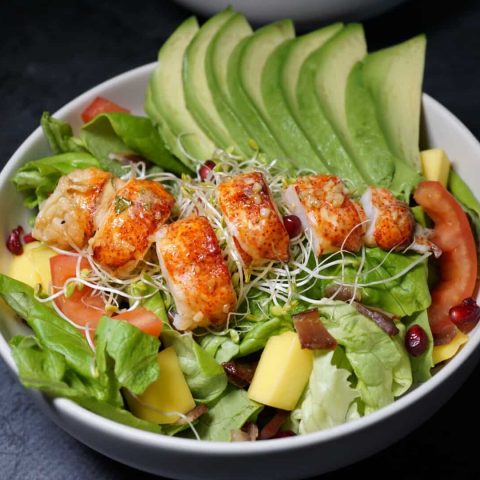 Whole30 Recipes: Lobster Salad With Avocado - JZ Eats