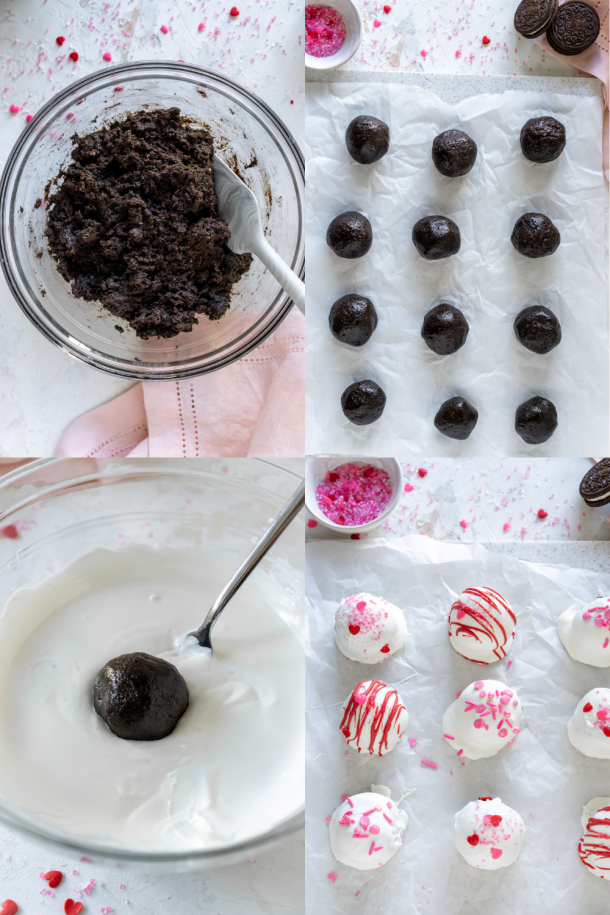 Valentine's Day Oreo Truffles - Easy No-Bake Dessert!