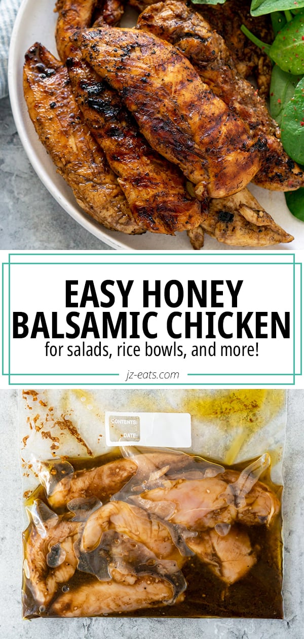 Balsamic Honey Chicken - JZ Eats