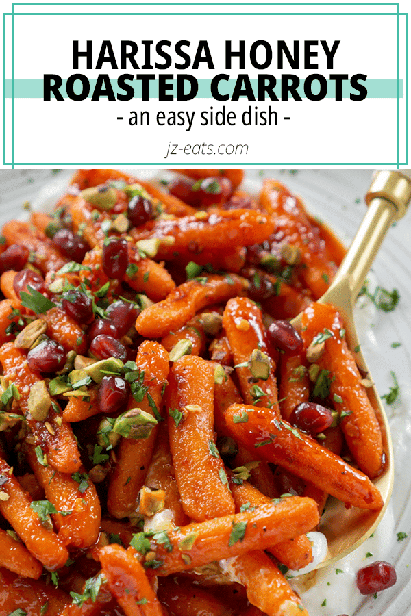 Easy Harissa Honey Roasted Carrots