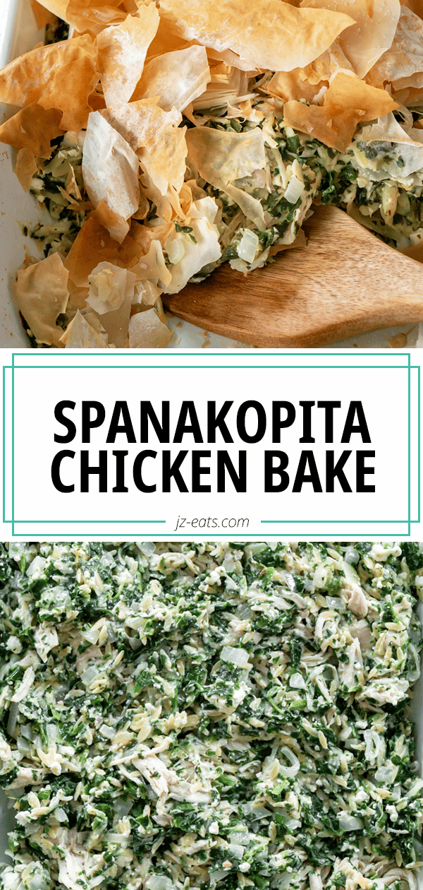 Spanakopita Chicken Bake