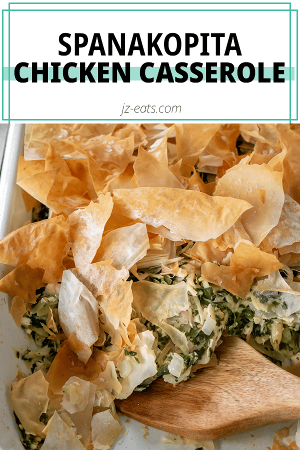 Spanakopita Chicken Bake