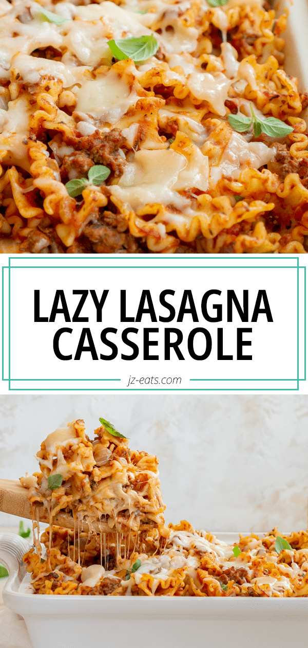 Lazy Lasagna Casserole Recipe (quick and easy)