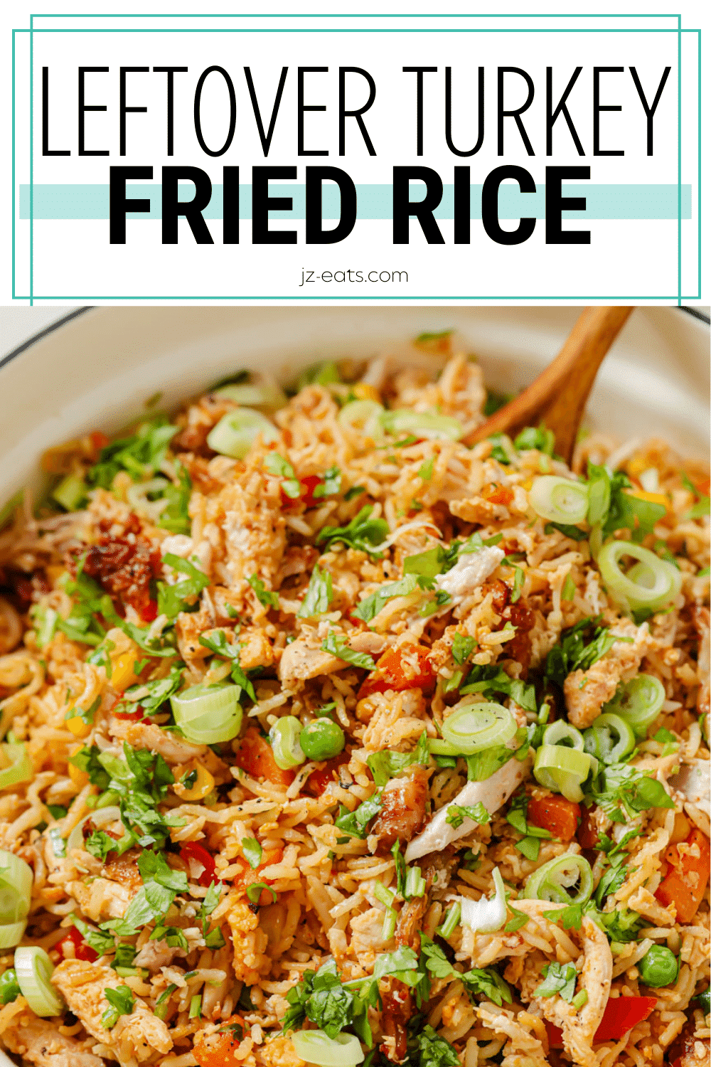 Thanksgiving Leftover Turkey Fried Rice Recipe