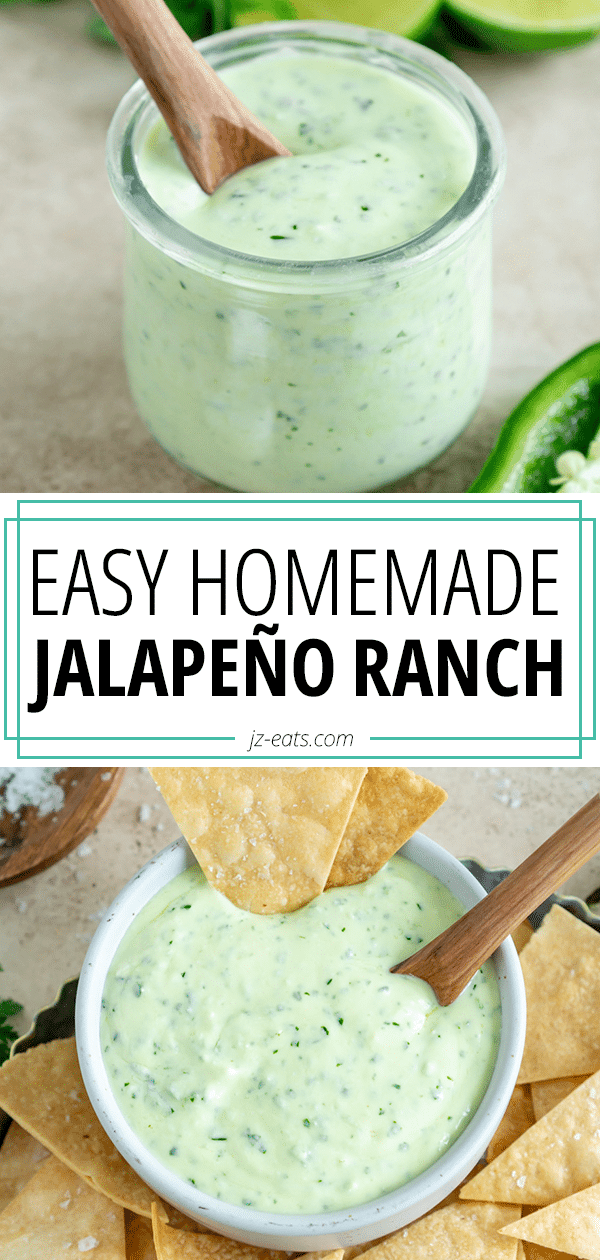Creamy Jalapeno Ranch Dressing Recipe