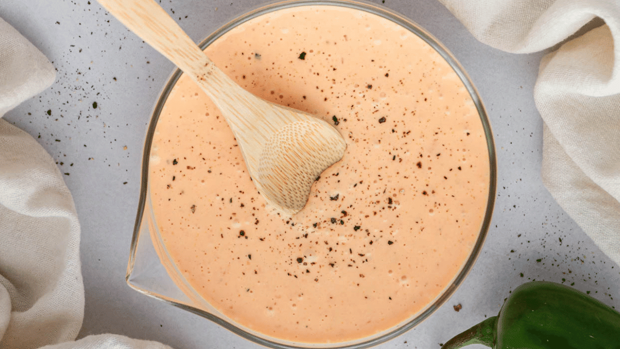 Creamy Baja Sauce Recipe (Taco Bell Copycat) - JZ Eats