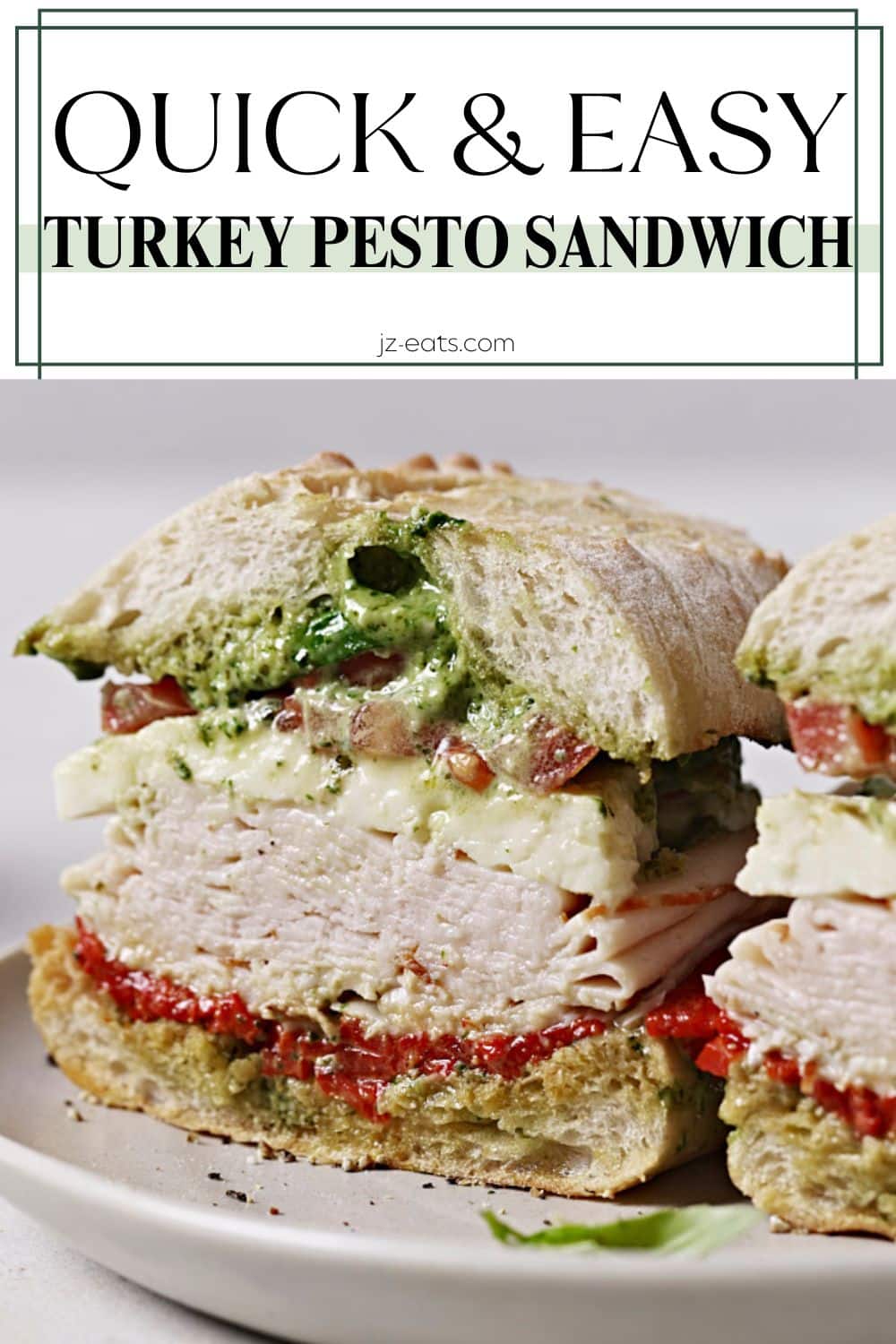 Turkey Pesto Sandwich