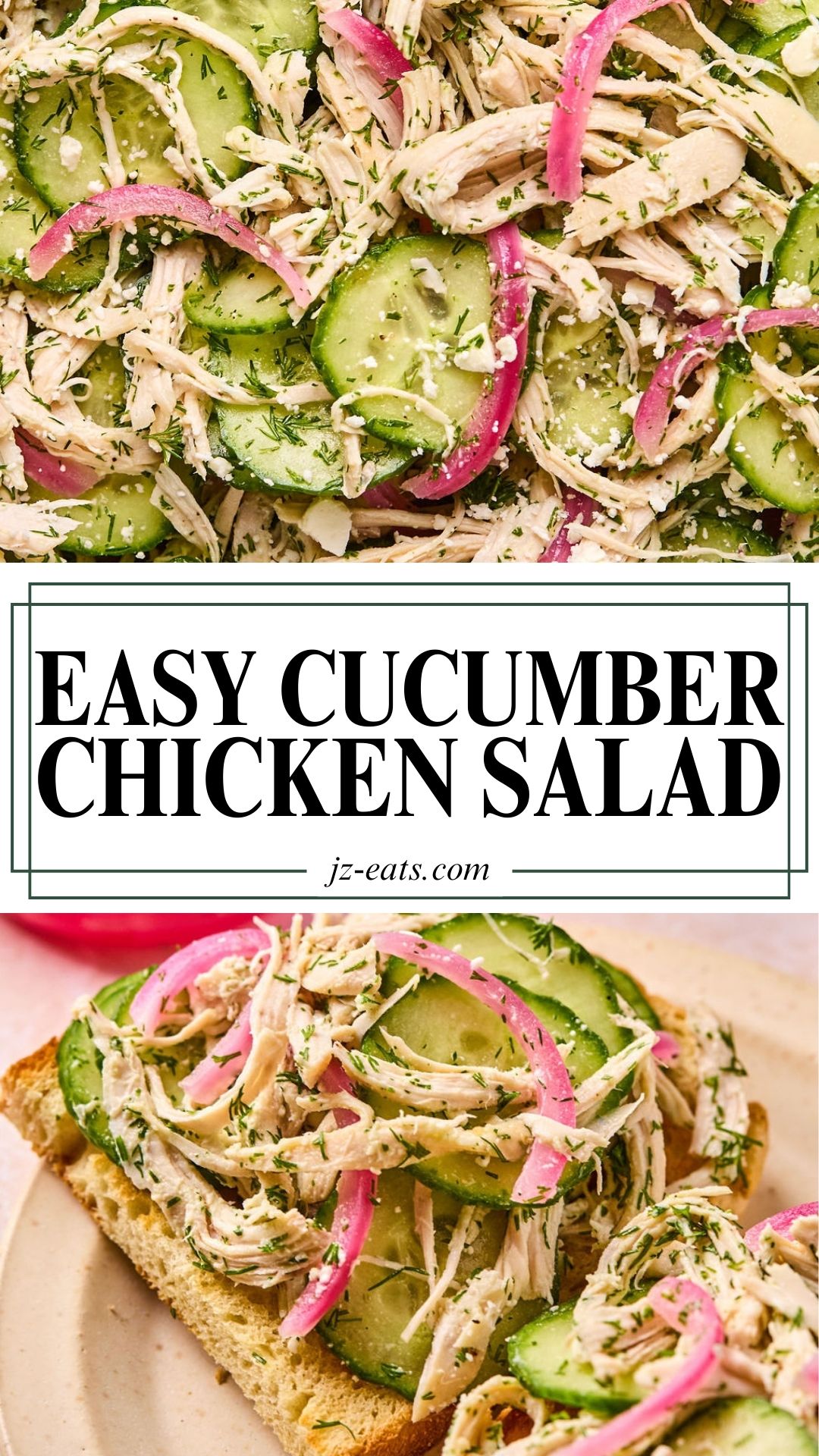 Chicken Cucumber Salad — JZ Eats