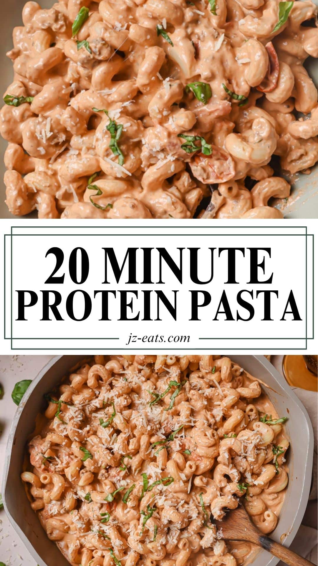 High Protein Pasta - JZ Eats