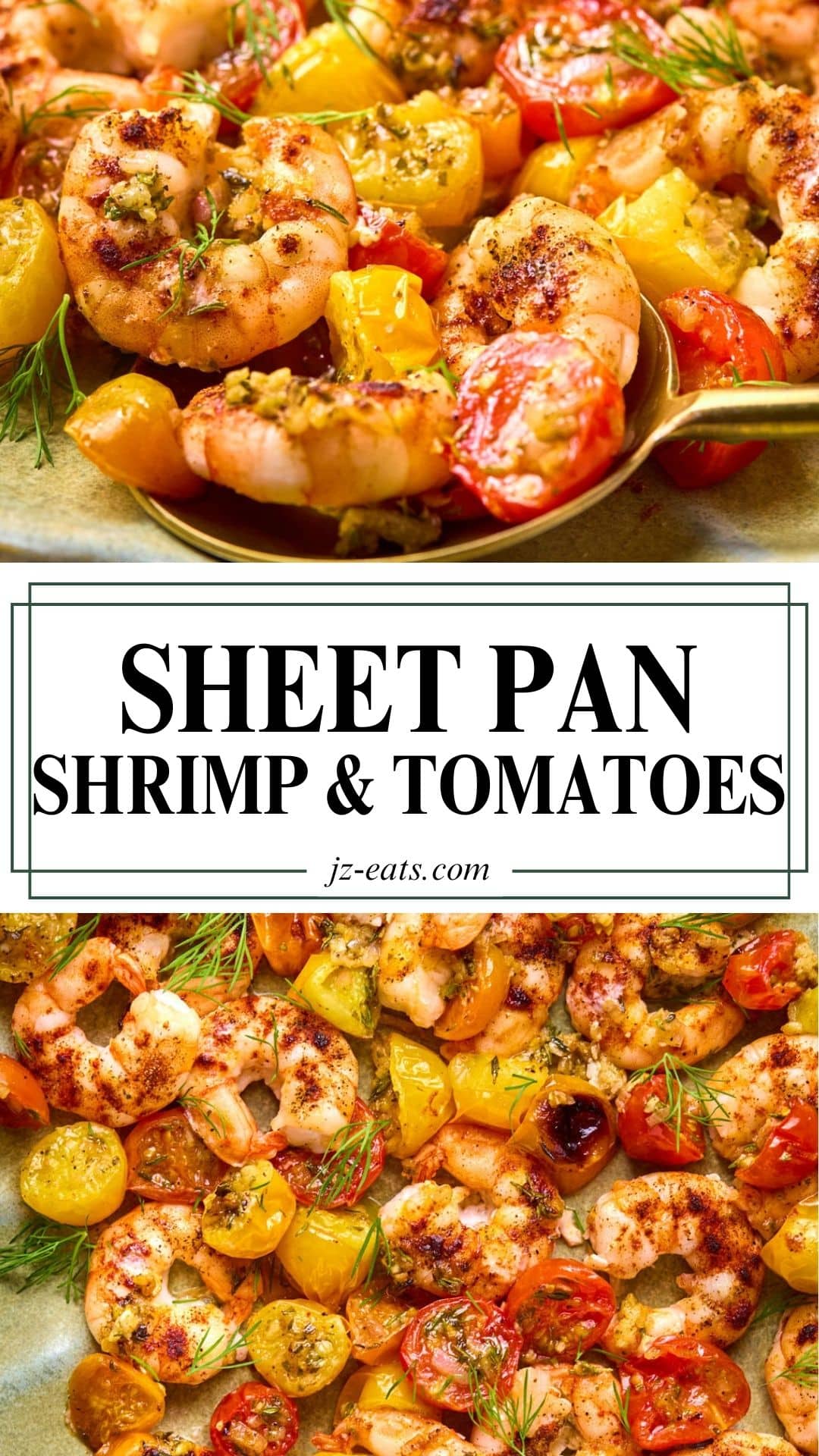 Sheet Pan Shrimp - JZ Eats