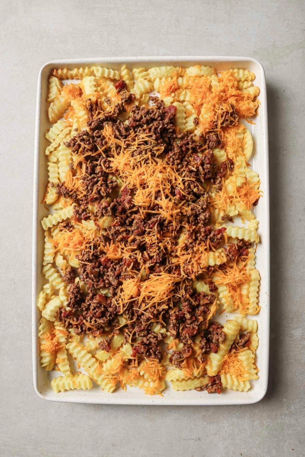 Loaded Taco Fries - JZ Eats