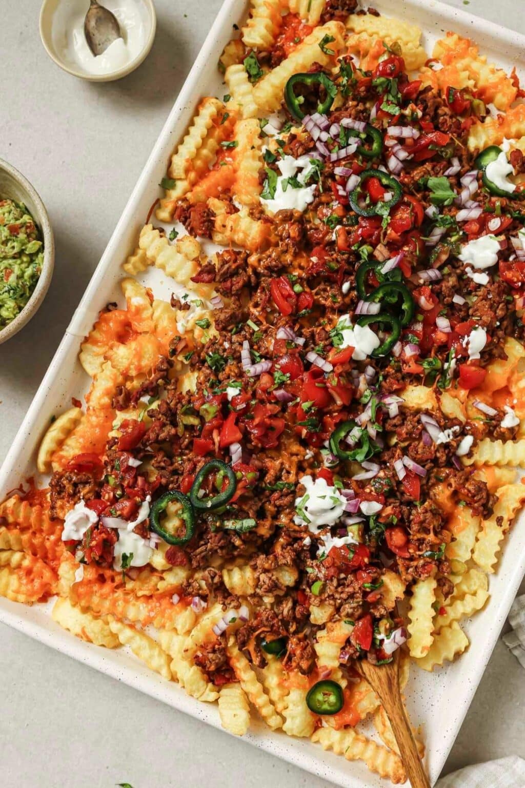 Loaded Taco Fries - JZ Eats